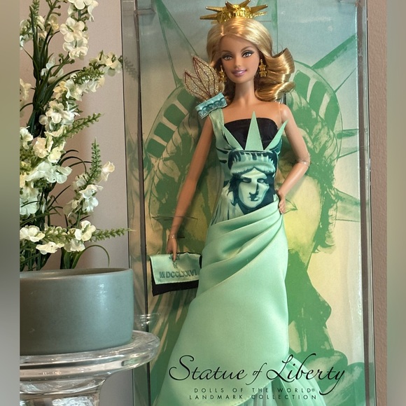 Barbie | Toys | Barbie Collector Dolls Of The World Statue Of Liberty ...